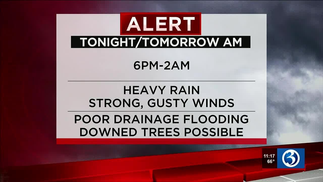 FORECAST: We’ve issued an Early Warning Weather Alert for later today ...