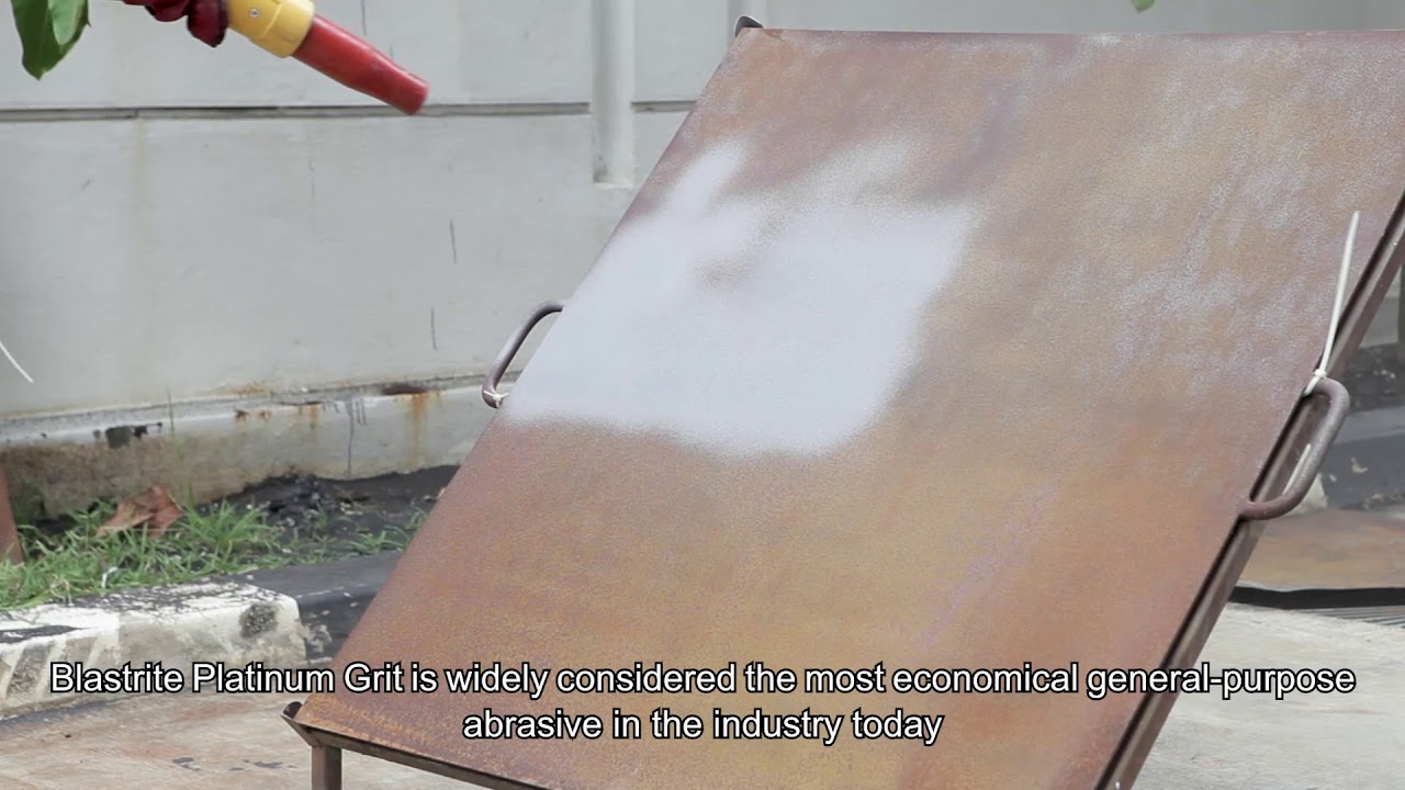 Blastrite Platinum Grit - YouTube