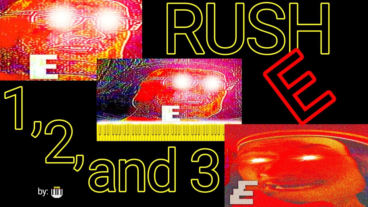 Rush E 1, 2, and 3 by @SheetMusicBoss - YouTube