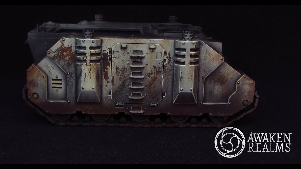 How to paint Weathering effects - HD Tutorial - YouTube