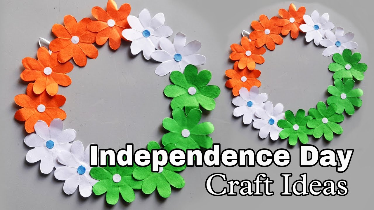 Independence day craft ideas | easy handmade Independence day wall ...