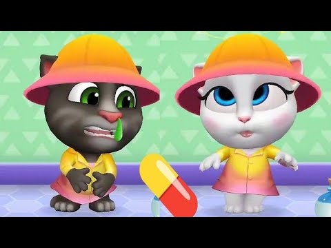 My Talking Tom ka Pait gud gud kar Raha Hai😅 | Angela hua Pareshan 😱 # ...