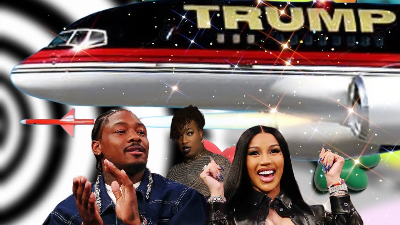 Cardi B’s Boo.. Trump’s Plane!? ️👀 - YouTube