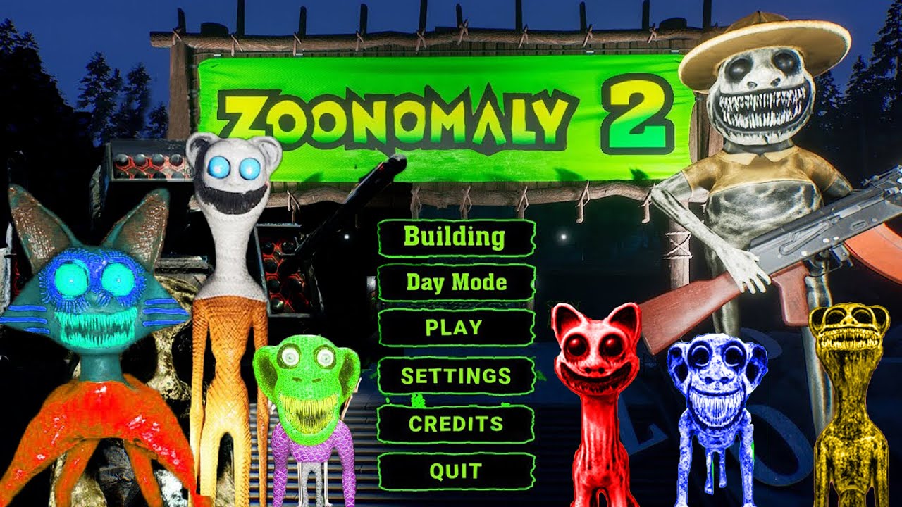 Zoonomaly EVOLUTION of ALL JUMPSCARES in All Games - YouTube