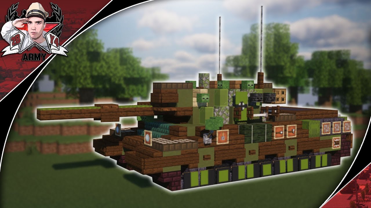 Minecraft: Cold War Leopard 1A1 | Main Battle Tank Tutorial - YouTube