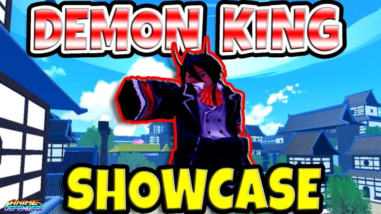 Secret Demon King Showcase | Anime Defenders - YouTube