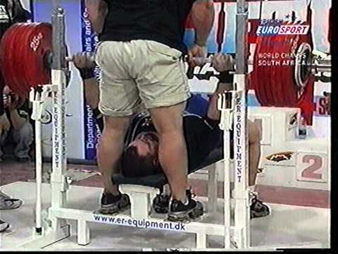 Brian Siders 337.5k Bench Press IPF Powerlifting World Champs 2005 ...