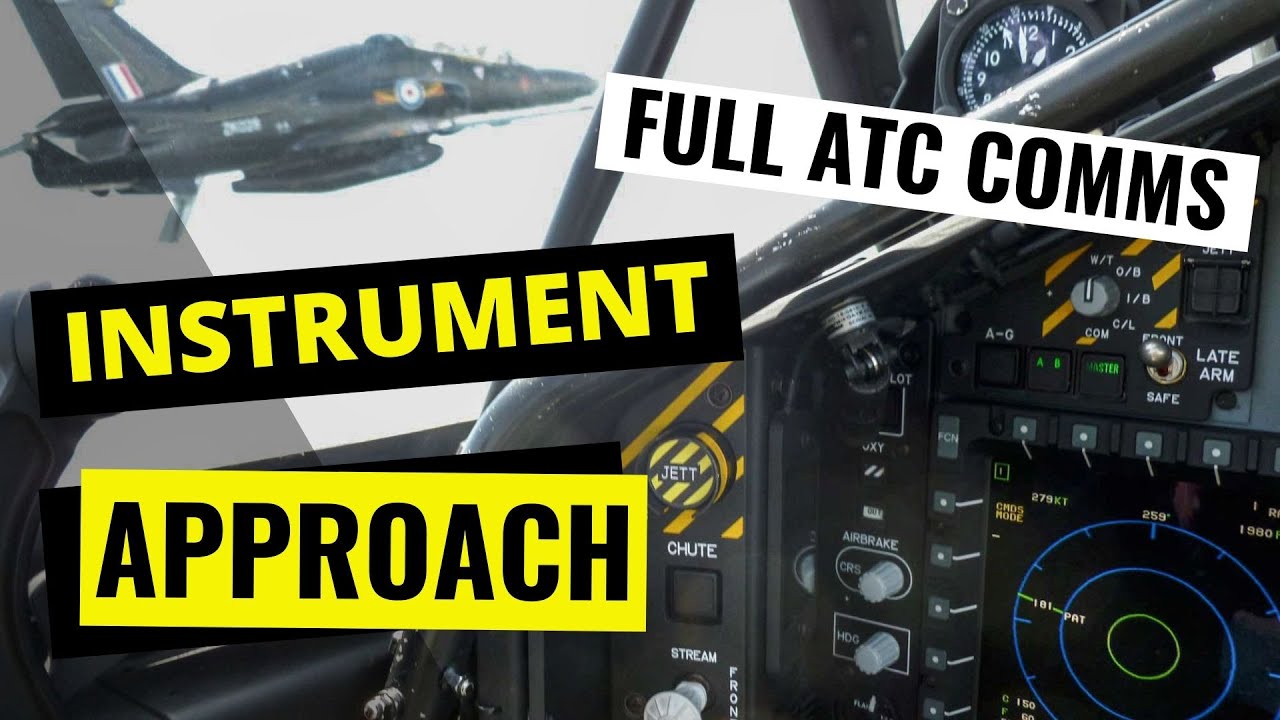 Fighter Jet - IFR & Instrument Landing - YouTube