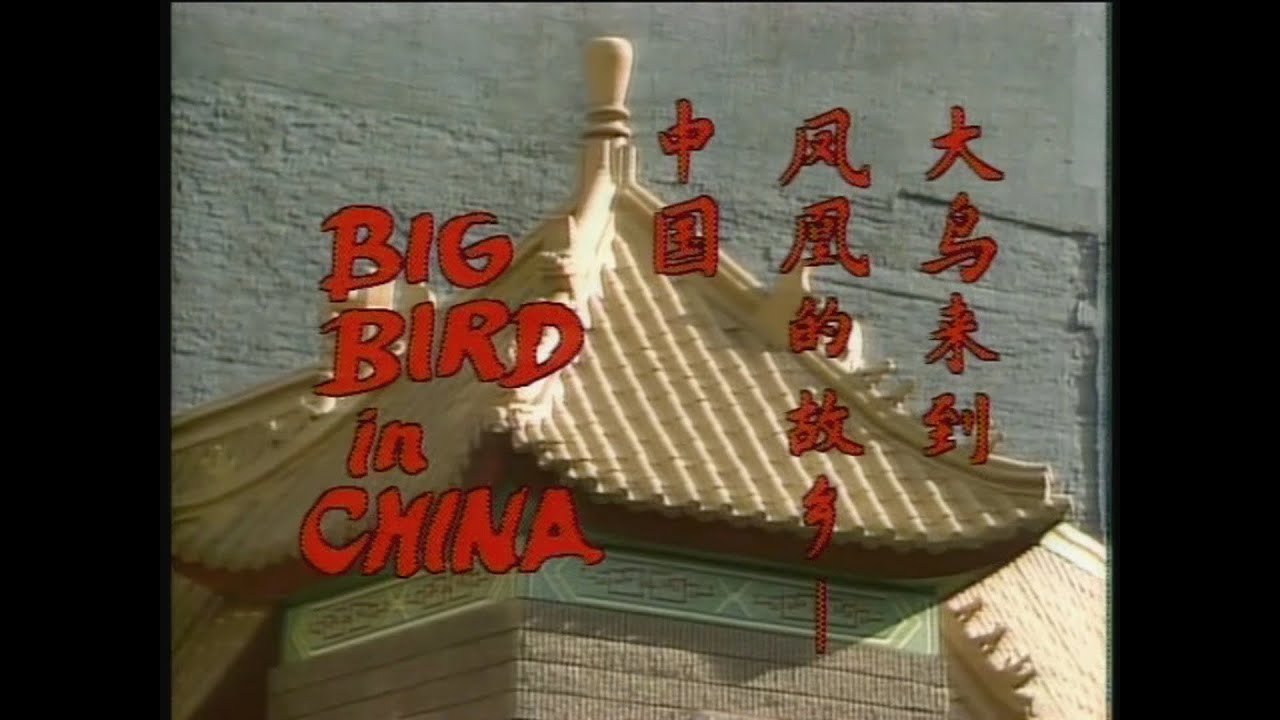 Sesame Street Big Bird In China