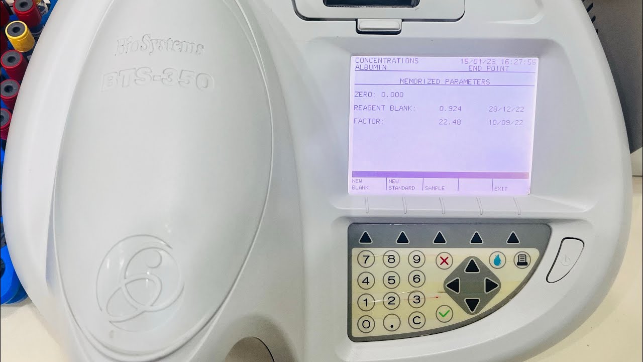 How can we add new test in chemistry analyser BT 350 - YouTube