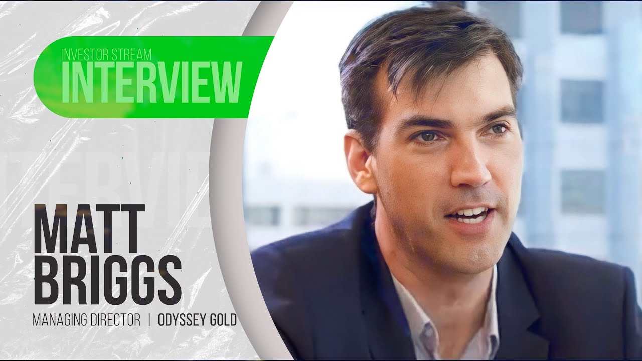 Investor Stream chats with Odyssey Gold (ASX-ODY) Managing Director Matt Briggs (August 3, 2023 ...