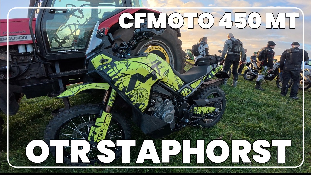 ENDURO event with the CFMOTO 450MT - OTR STAPHORST 2025 - YouTube