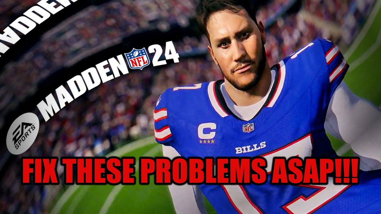 THE BIGGEST PROBLEMS WITH MADDEN 24 RIGHT NOW - YouTube