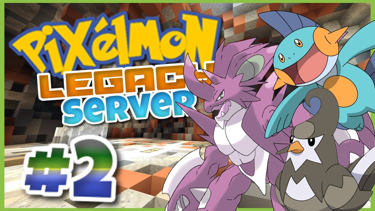 Minecraft Pixelmon Legacy Server Pixelmon 3.4 Adventure Server Episode 2 NIDOBEAST! - YouTube