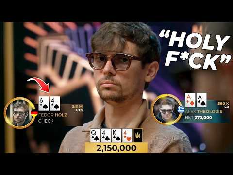 Fedor Holz Runs Like a GOD in $4,440,000 FINAL TABLE!
