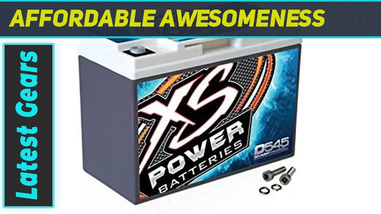 XS Power D545 AGM Battery/Powercell - Unbeatable Power for ATVs and ...