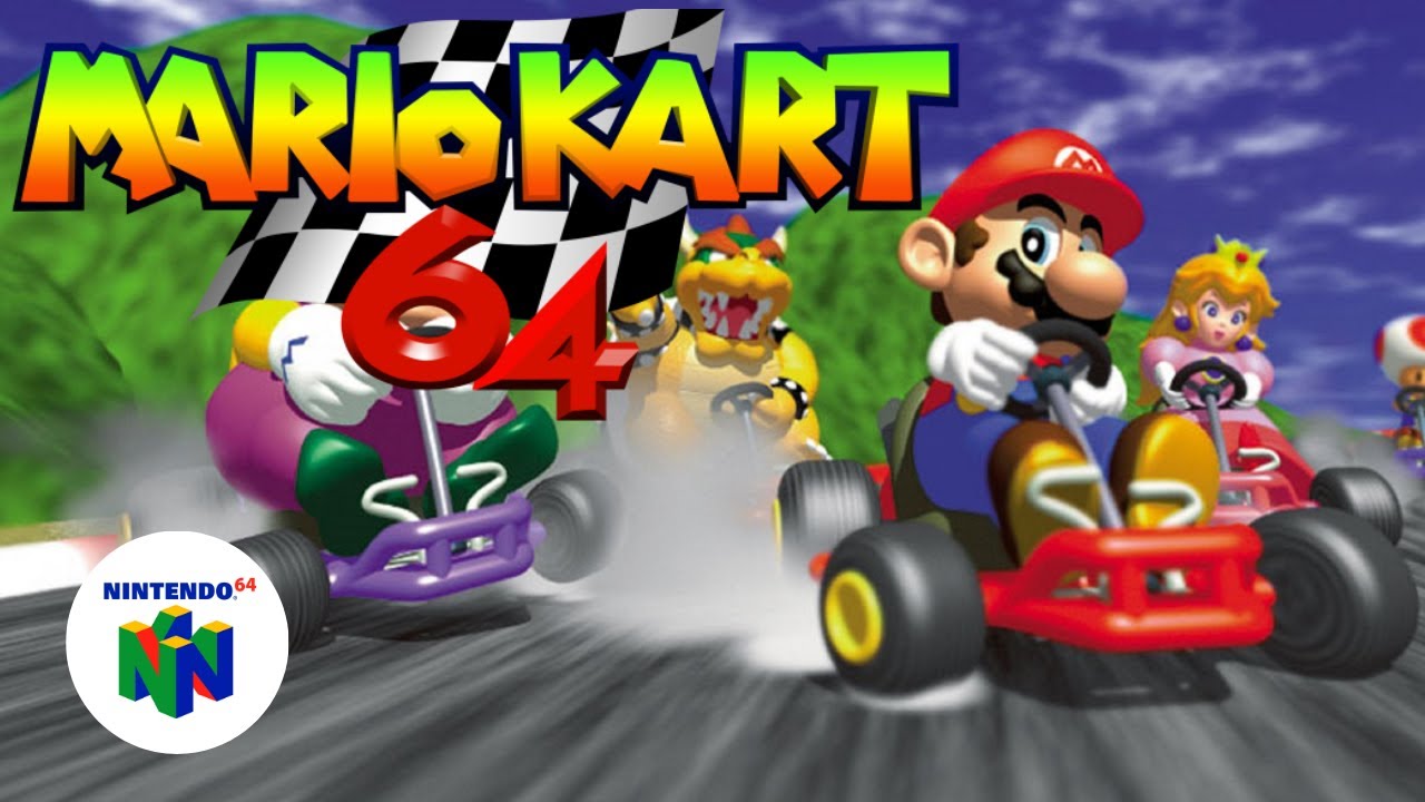 Mario Kart 64 | Nintendo 64 - Retrotink - Gameplay 4K - YouTube