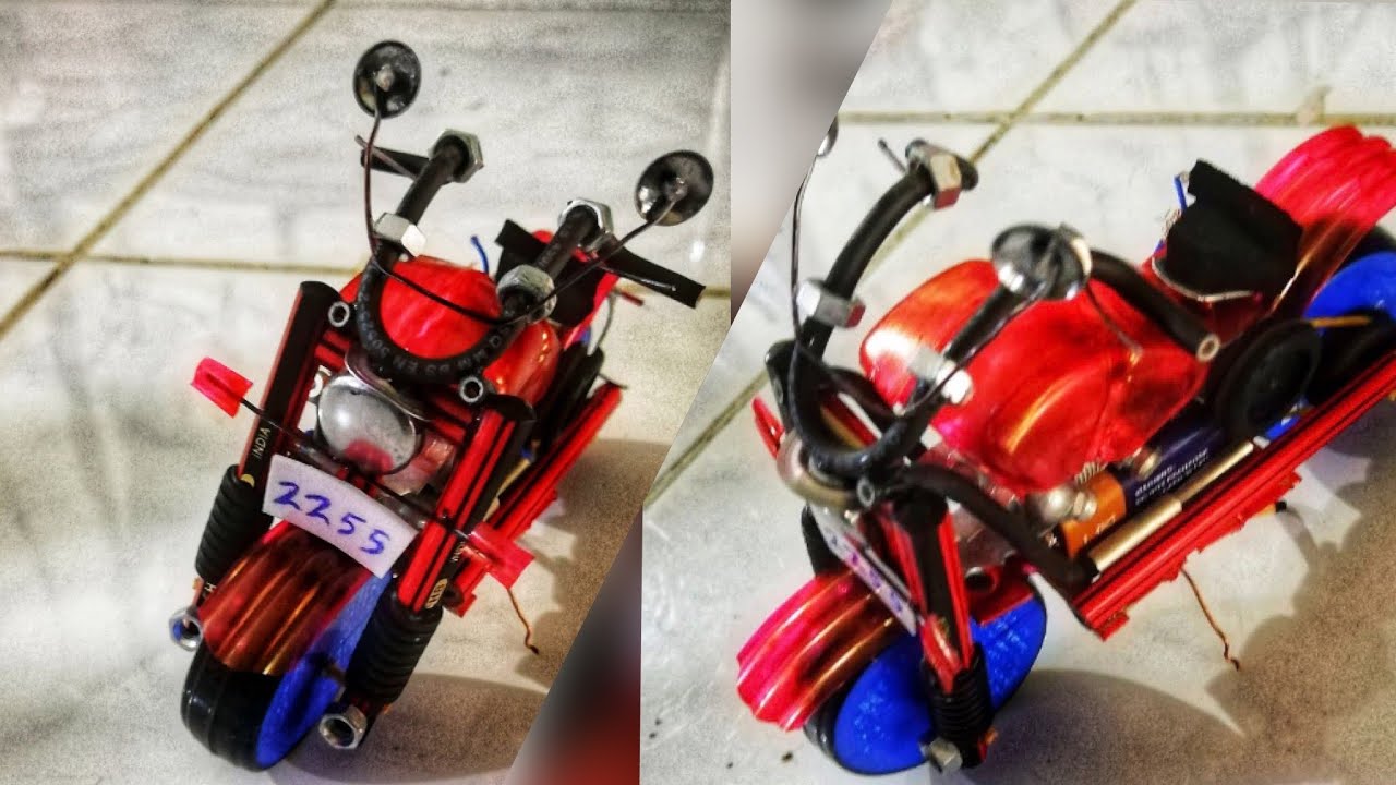 #householdbullet How to make MINI BIKE at home! | mech tricks | - YouTube