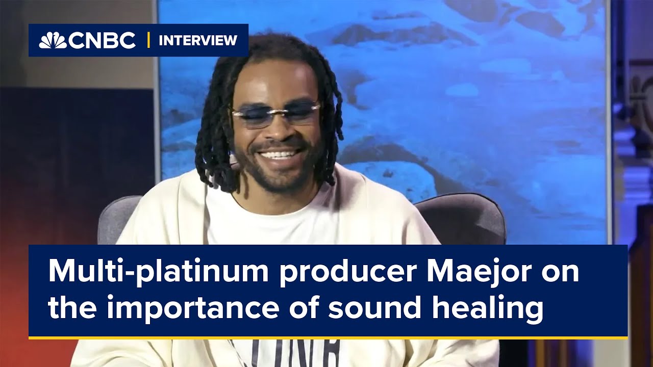 Multi-platinum producer Maejor on the importance of sound healing - YouTube