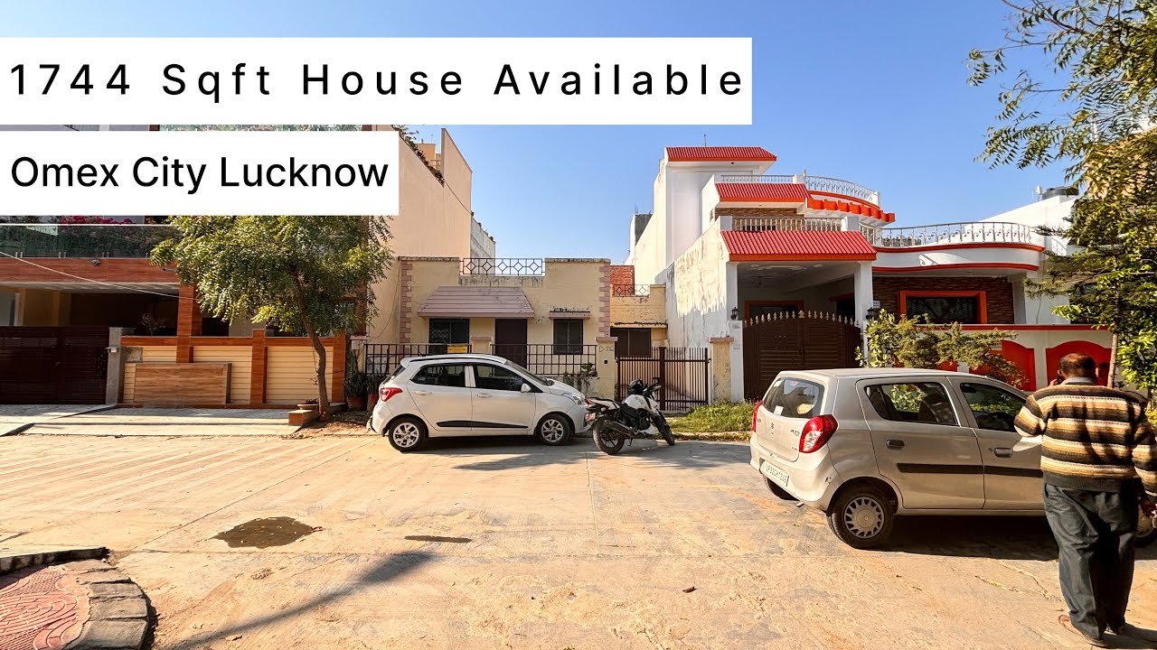 || Omex city Lucknow 1744 sqft house available || ☎️ 9450847182 ...
