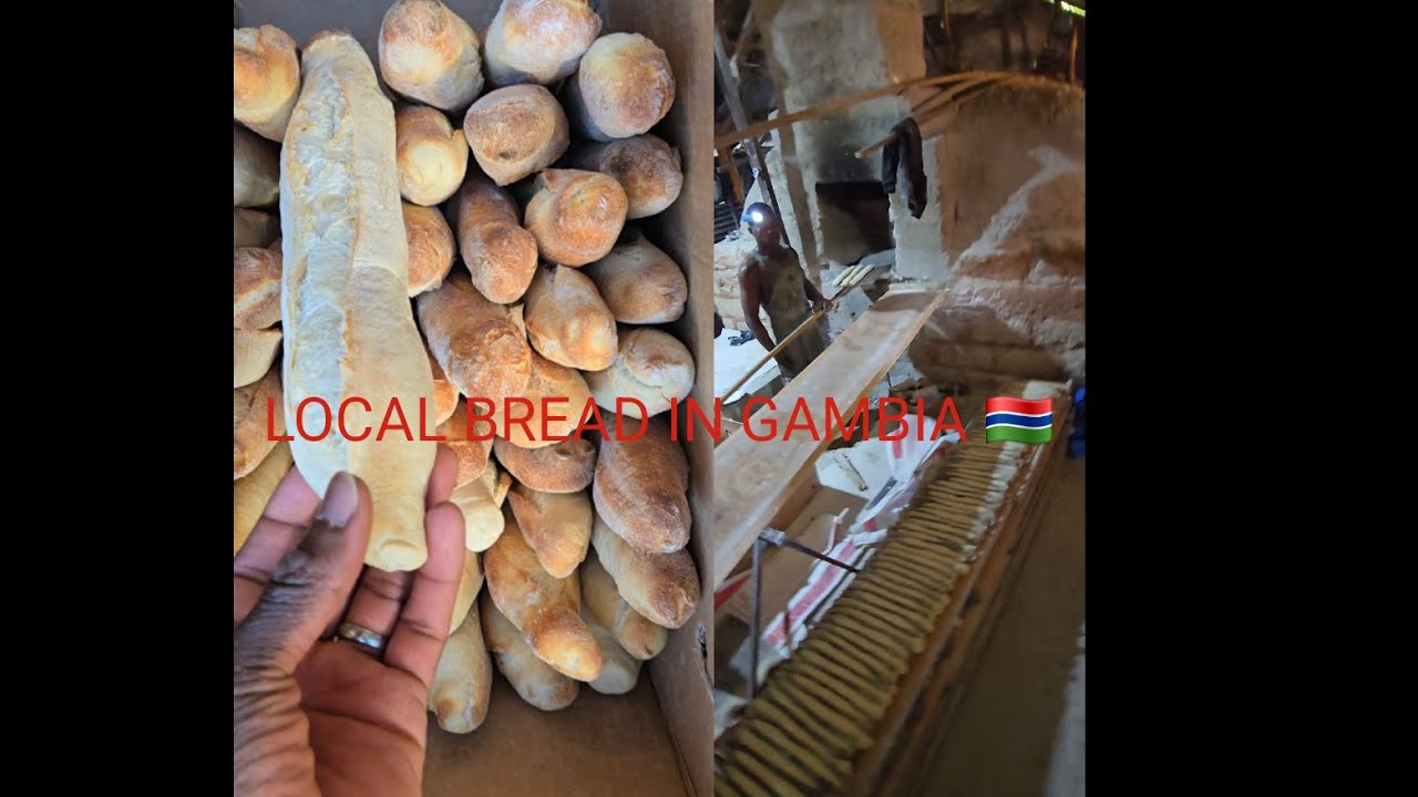 Look How Local Bread Is Made In The Gambia 🇬🇲 By Locals. - YouTube