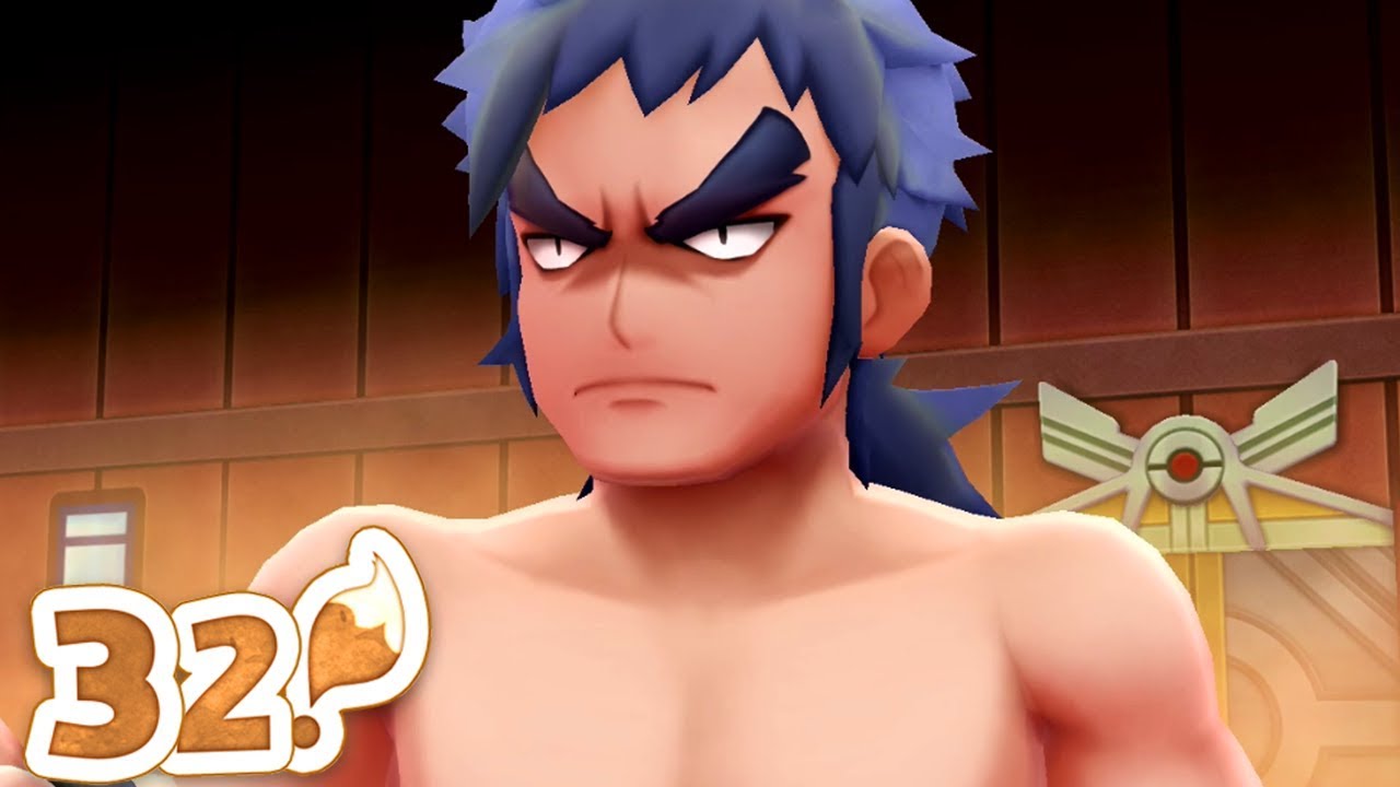 Pokémon Let's Go Eevee Let's Play - Part 32 | ELITE FOUR BRUNO - YouTube