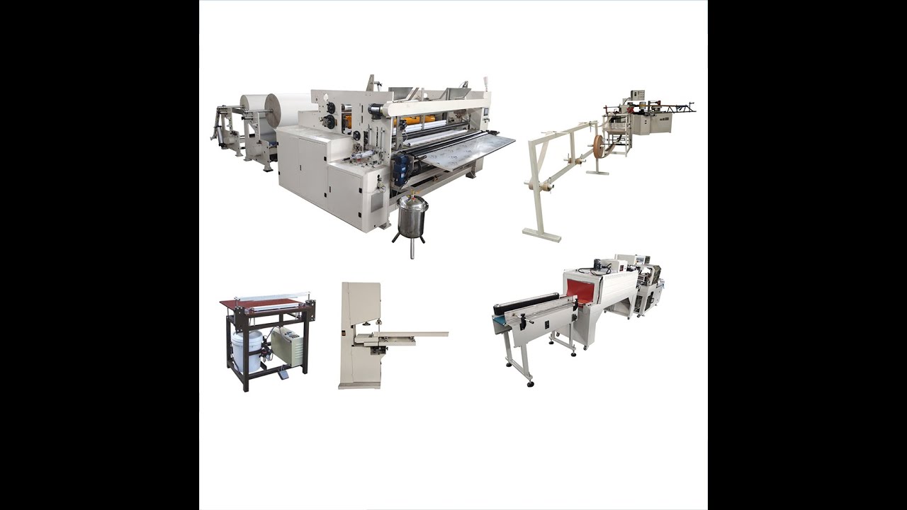 Cheap semi automatic small bobbin paper making machine production line ...
