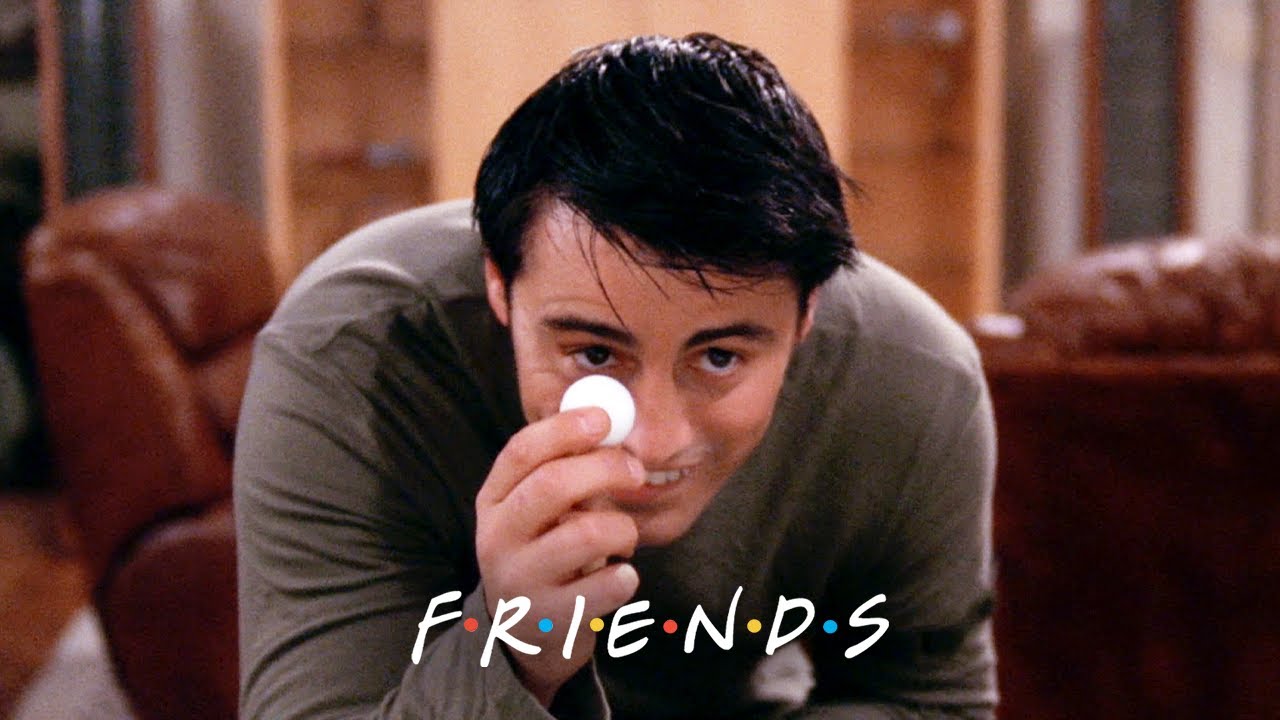 Chandler & Joey's High Stakes Foosball Match | Friends - YouTube