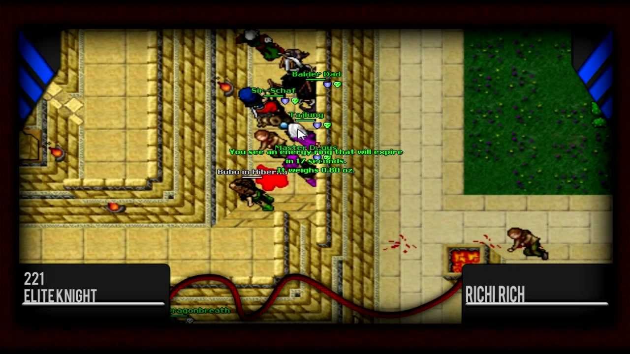 Tibia Custom HUD Test By GhostGoesTibia - YouTube