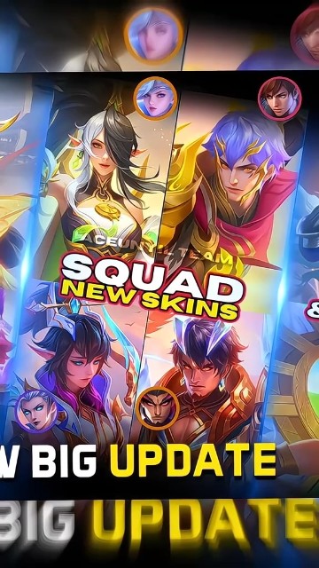 New squad skin mlbb 🔥 #mobilelegends #mlbb #mlbbcreatorcamp #fypシ゚ ...