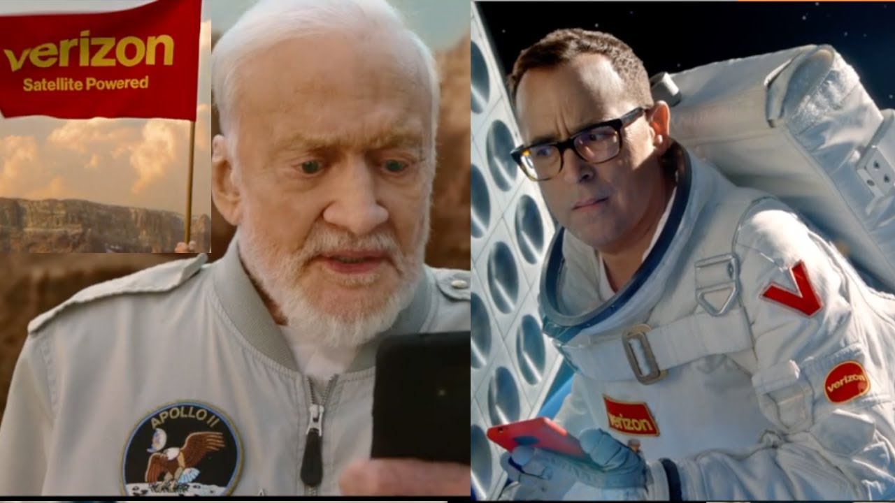 Verizon Super Bowl Commercial 2025 Buzz Aldrin, Paul Marcarelli Dead ...