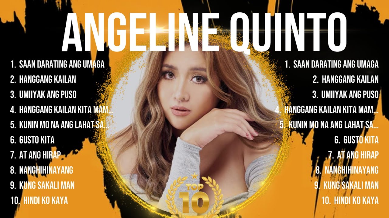 Angeline Quinto Top Tracks Countdown 📀 Angeline Quinto Hits 📀 Angeline ...