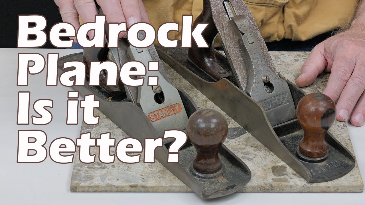 Stanley Bedrock Hand Planes: What Makes Them Different? - YouTube