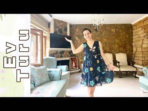 ANNEMİN EV TURU | EVDEN KAÇARKEN YAKALANDIM-SAÇLARINI KESTİM💇🏼‍♀️ BİZİM AİLE ÇOK SÜPER♥️