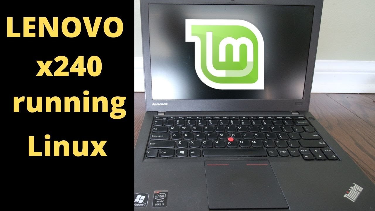 Lenovo x240 running Linux Mint operating system - YouTube