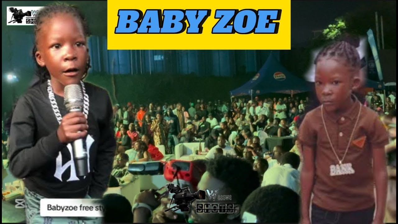 Baby Zoe challenged every one at the festival, The youngest Rapper in ...