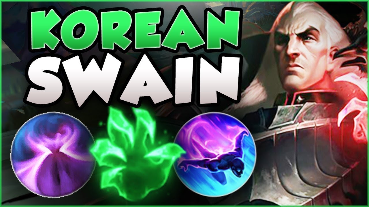 WTF RIOT?? KOREAN SWAIN HAS UNLIMITED SUSTAIN? SWAIN SEASON 8 TOP ...
