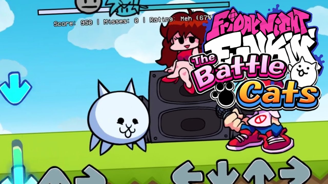 😸🎤NOS ENFRETAMOS CONTRA THE BATTLE CATS EN FNF🤑🎹 | SleepingBGMO - YouTube