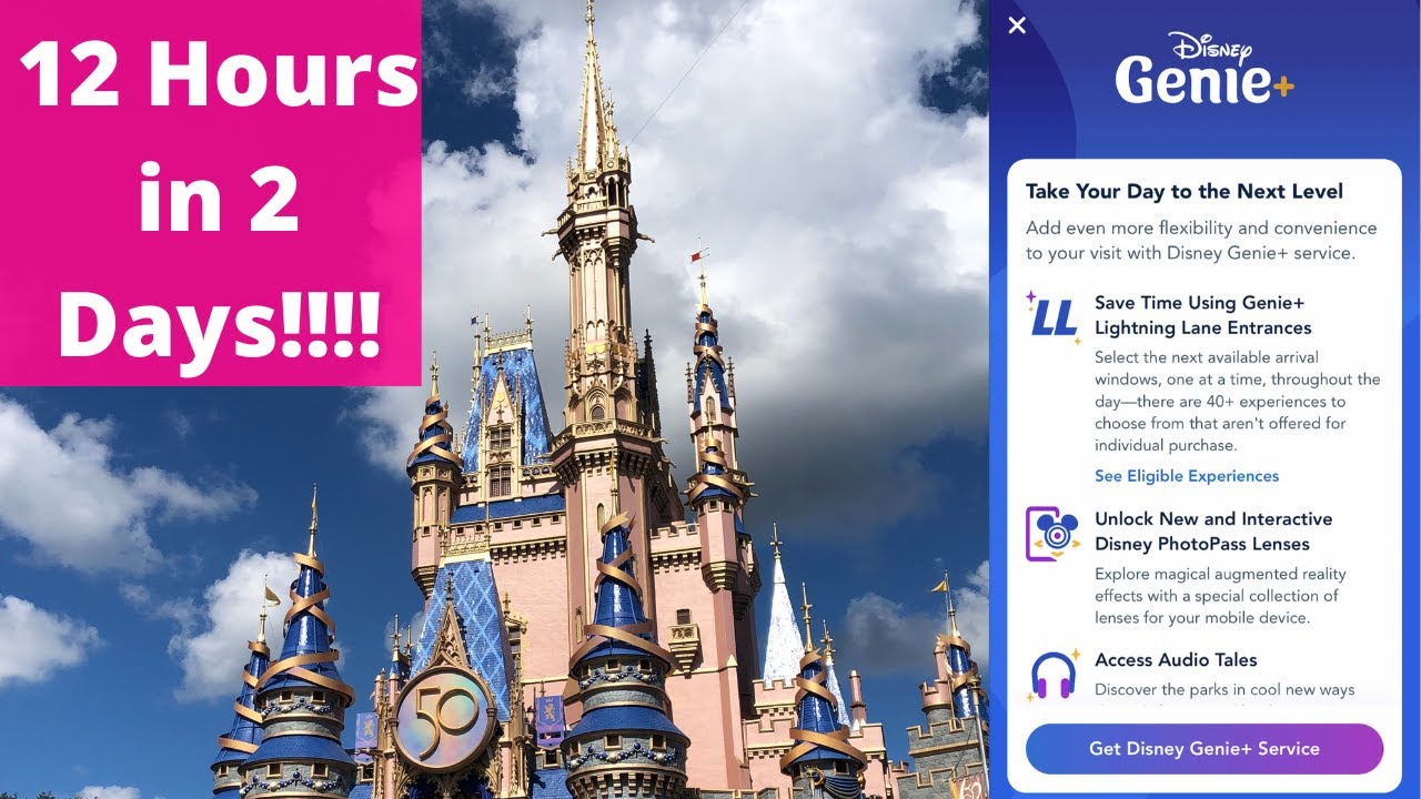 SHE SAVED HOW MANY HOURS? Using Genie Plus | Park Hopping All 4 Disney ...