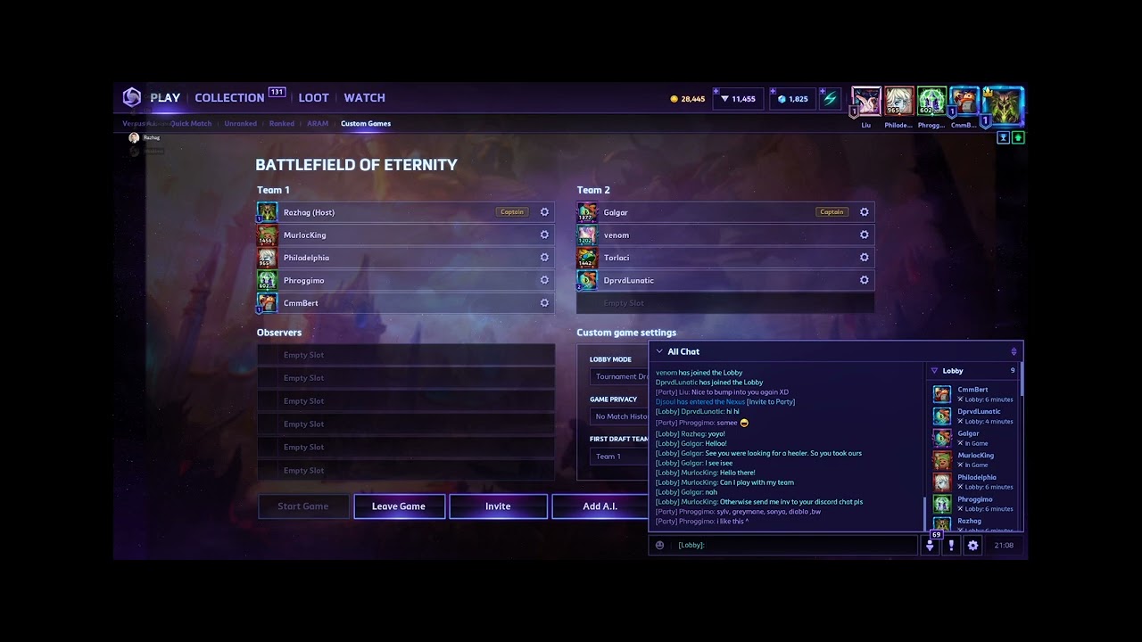 Div 2 Scrim vs Murloc Inquisition | Heroes Lounge - YouTube