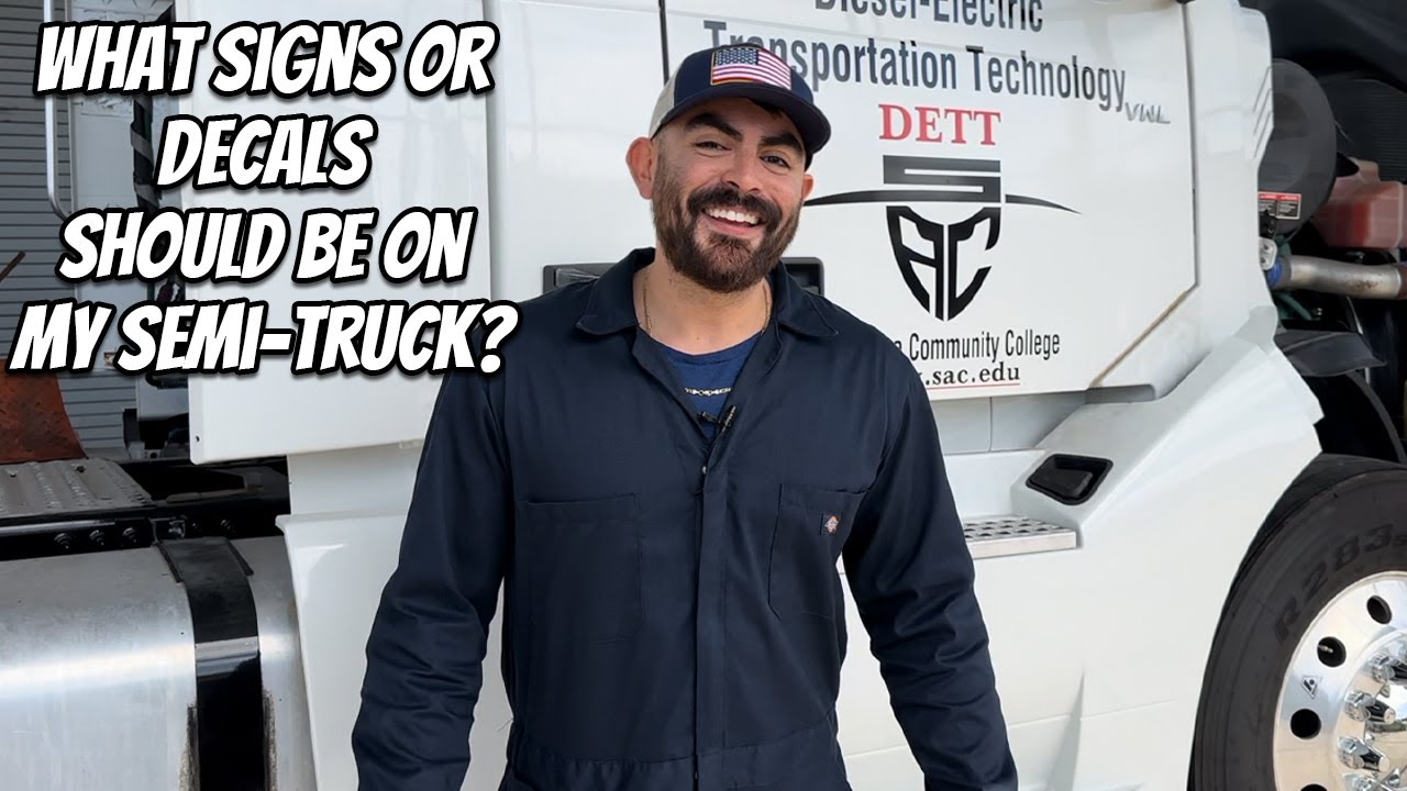 What Truck Signs and Markings Should I Be Displaying On My Semi-Truck ...