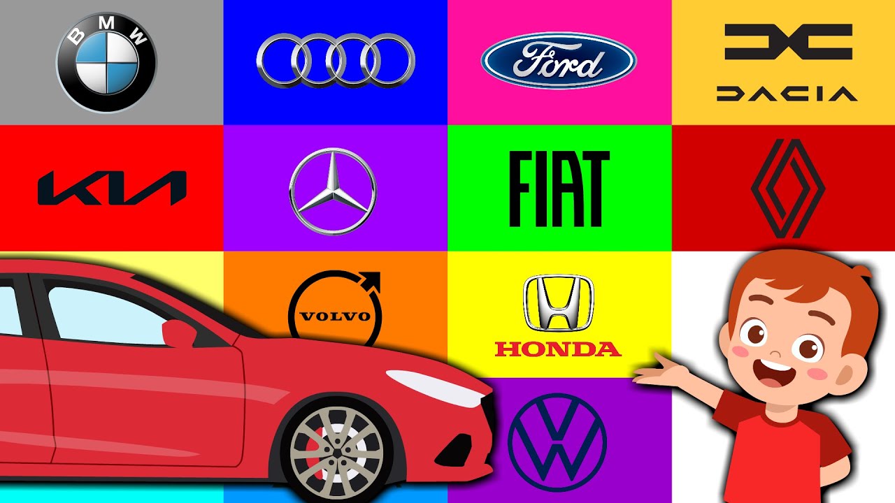 🚗 SAMOCHODY DLA DZIECI - Znane marki samochodów w Polsce - Auta bajka ...