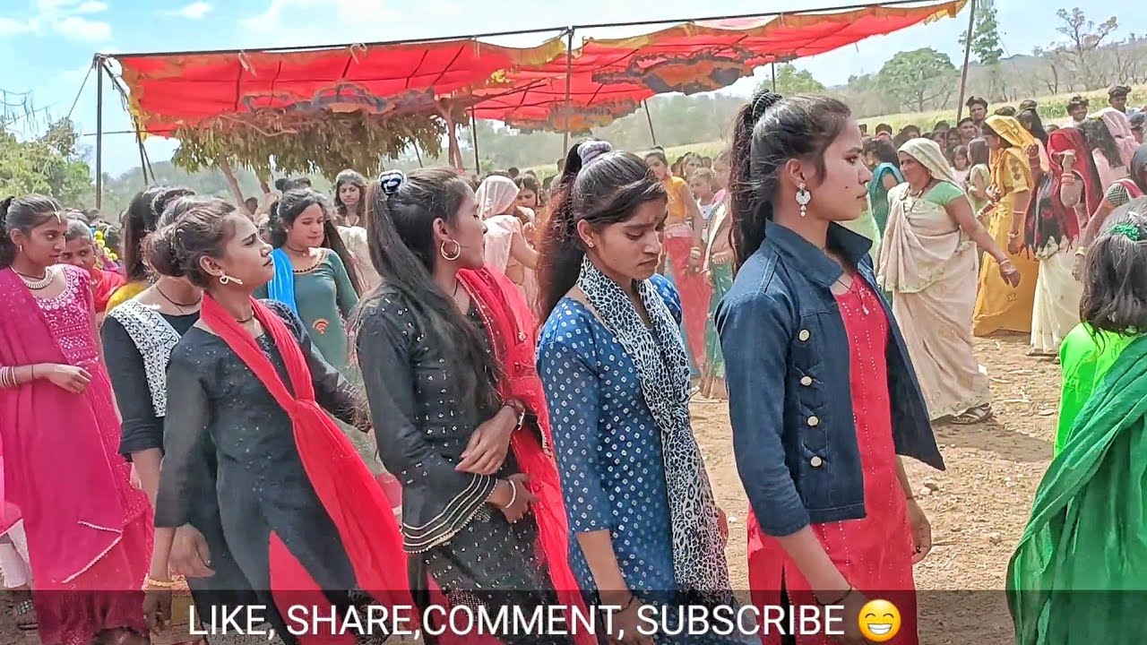 Tribal Timli Dance // Tribal Beutiful Girls Groups Dance// Tribal ...