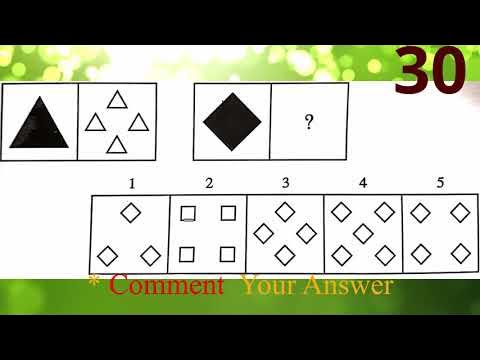 IQ and Aptitude Test Questions 130 | ABSTRACT REASONING TESTS | Find ...
