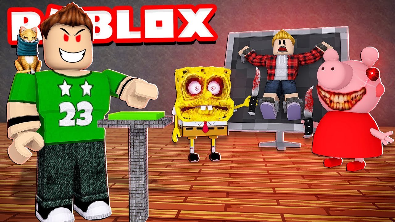 CUIDADO con el BOTON de los MONSTRUOS de ROBLOX !! - YouTube