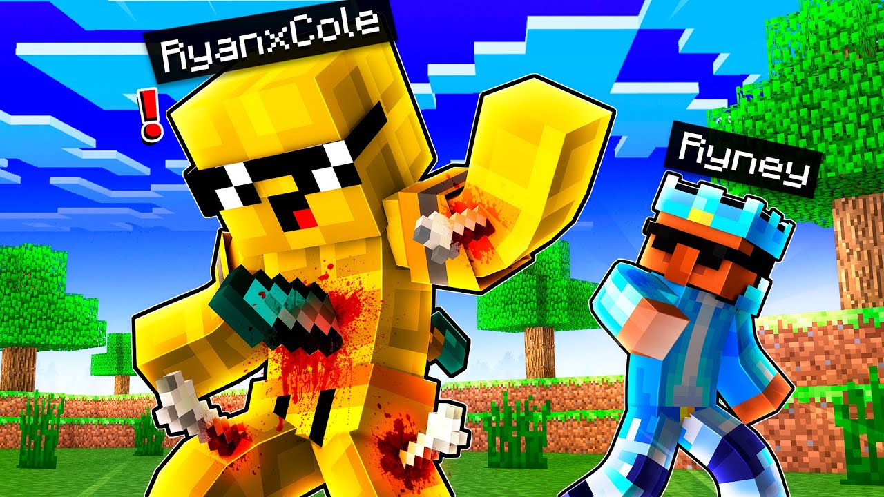 WIE hat RYNEY gegen RYAN in MINECRAFT HELDEN GEWONNEN? (PVP) - YouTube