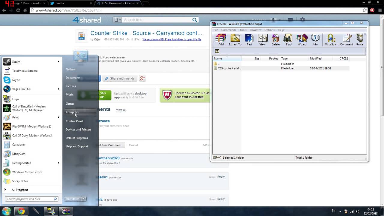 How to fix ERROR Texture's In Garry's Mod! - YouTube