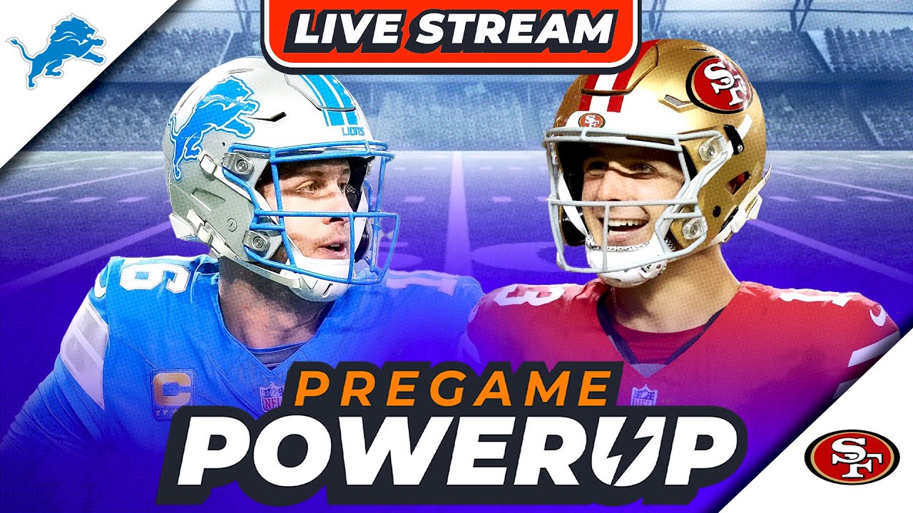 LIVE: DETRIOT LIONS VS SAN FRANCISCO 49ERS | MONDAY NIGHT FOOTBALL ...