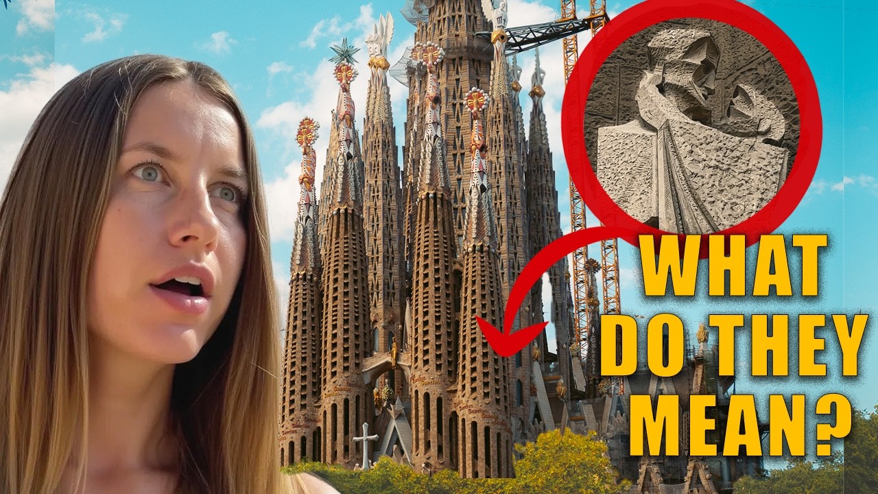What do the Facades of the Sagrada Familia mean? | Barcelona - YouTube