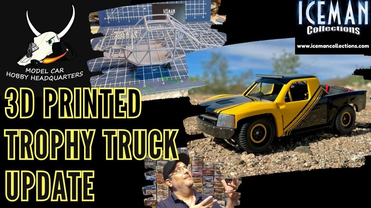 An Update On The 3-D Printed Trophy Truck Kit From Iceman Collections ...